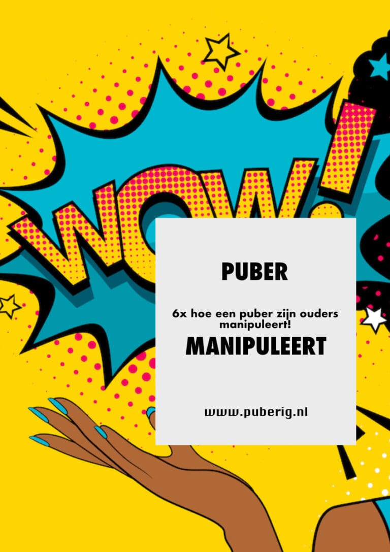 6x hoe een puber zijn ouders manipuleert! - Puberig.