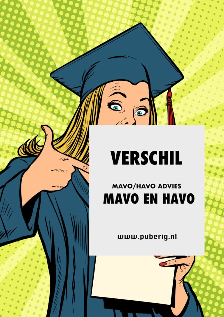 MAVO/HAVO advies; het verschil tussen MAVO en HAVO - Puberig.